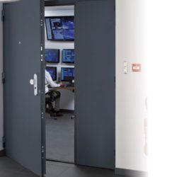 La porte de transformateur sur-mesure et un laquage personnalisé